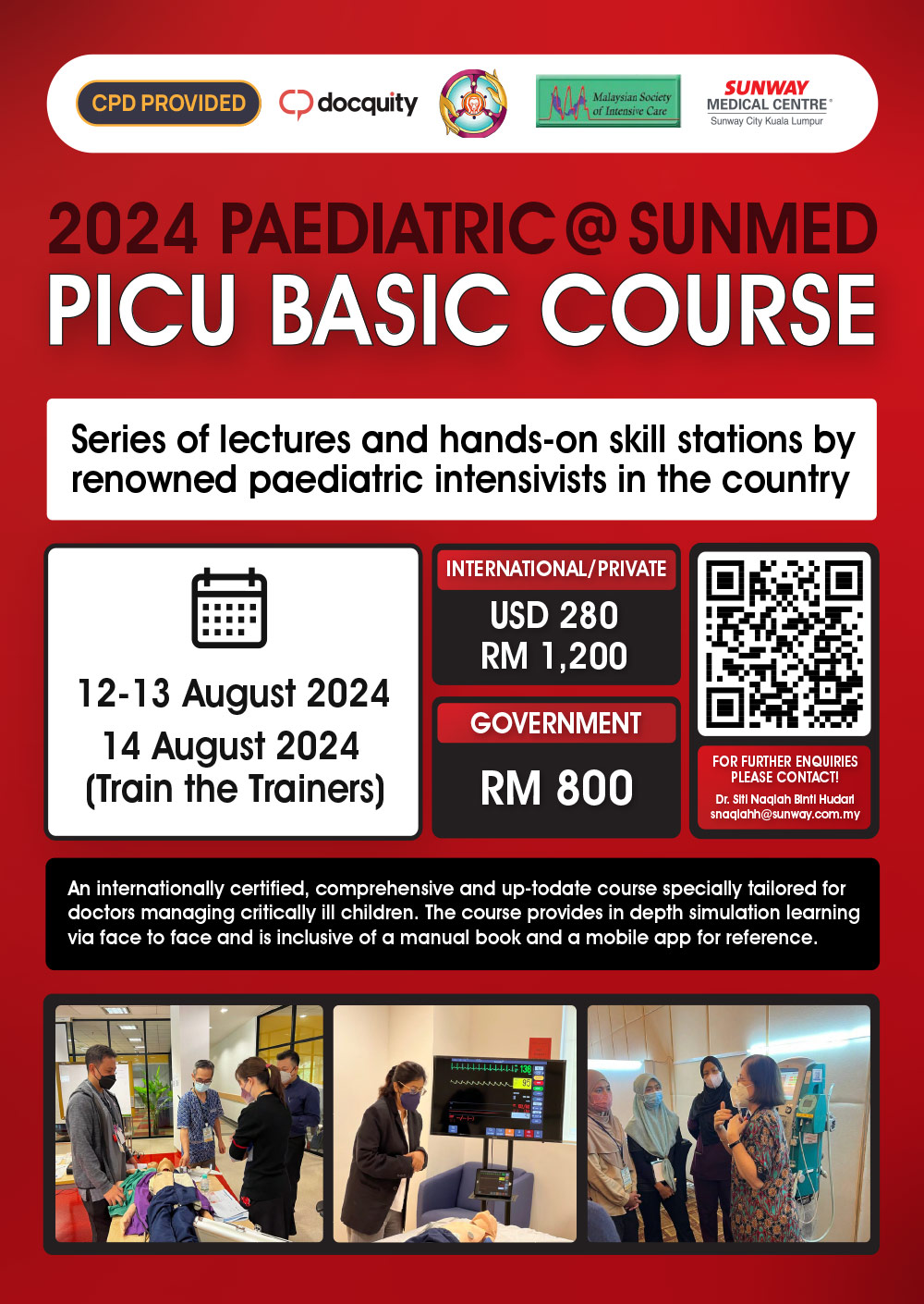 Malaysian Society of Intensive Care – Medical & Health